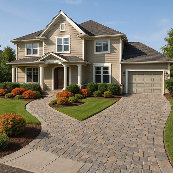 Landscape And Curb Appeal: How Paving And Concrete Elevate Residential ...
